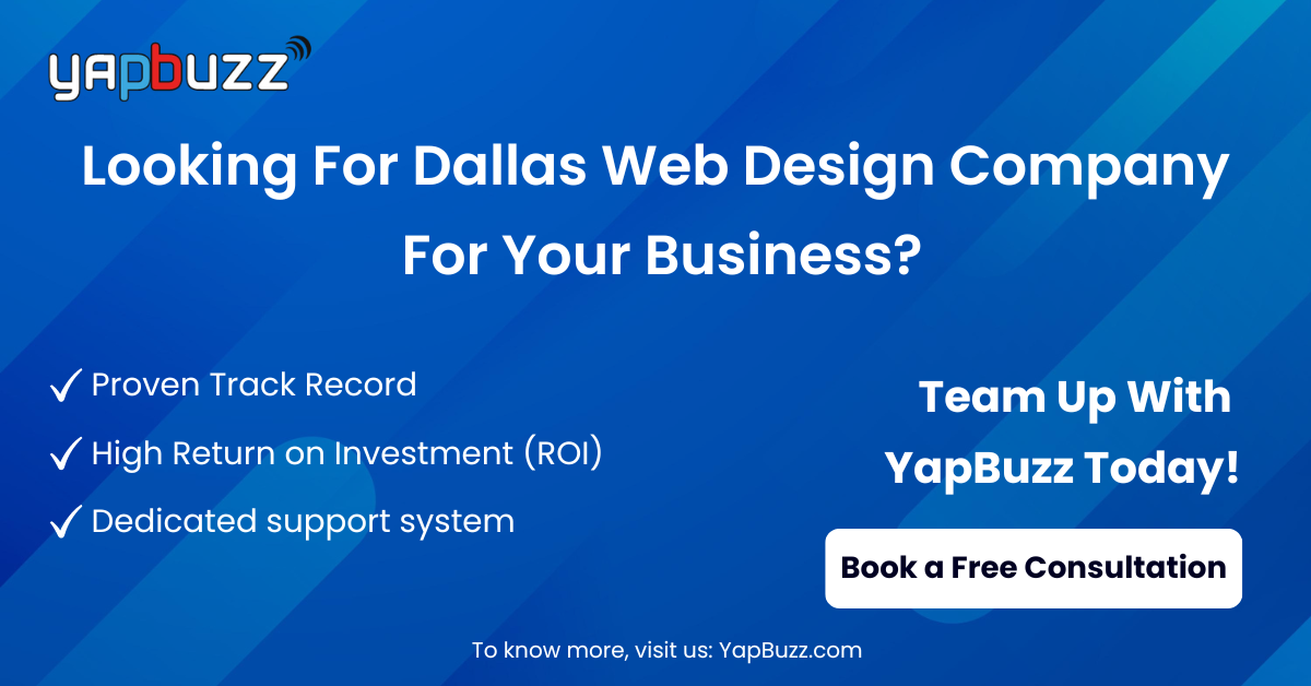 Premium Web Design Services In Dallas, Texas
